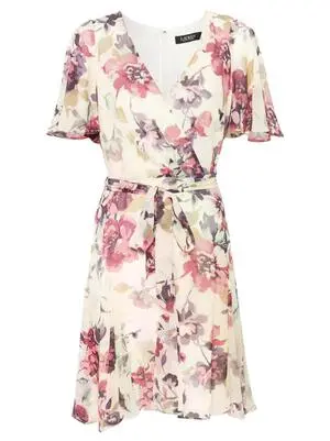 RALPH LAUREN Floral-Print Wrap Dress
