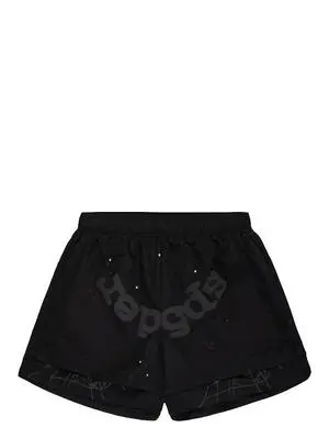 SP5DER Og Web Double Layer Short - Black