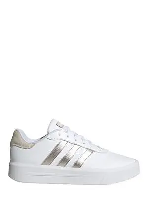 Adidas Court Platform Sneakers - Cloud White/champagne Met./alumina