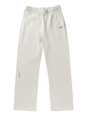 Nike X Nocta Fleece Cs Open Hem Pants - Light Orewood Brown