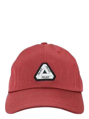 PALACE Triferg Patch 6panel Shell Hat - Burgundy