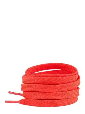 WAVES CALIFORNIA 39-inch Premium Flat Shoelaces - Fire Red