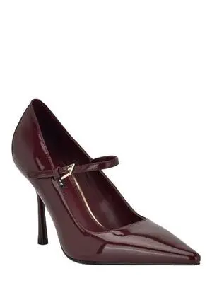 Nine West Jinnie Pointed-toe Pumps - Dark Red