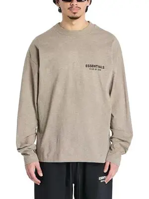 Fear Of God Crew-neck Long-sleeve T-shirt - Grey