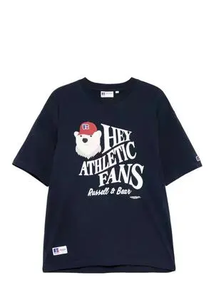 CHOCOOLATE X Russell Athletic Graphic T-shirt - Blue