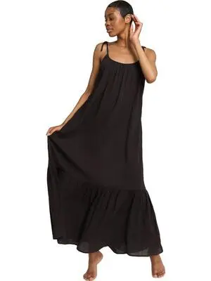 NUDEA The Trapeze Maxi Dress - Black