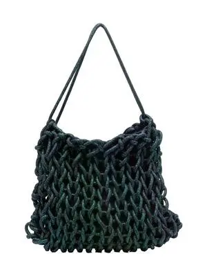Alienina Sara Interwoven Shoulder Bag - Blue