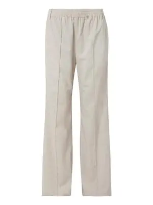 Tibi Scottie Woven Pants Neutrals