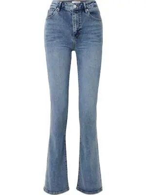 FRAME The Reboot Mid-rise Bootcut Jeans - Blue