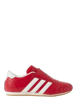Adidas Originals By Alexander Wang Taekwondo Leather Sneakers - Red