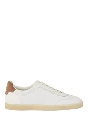 Brunello Cucinelli Leather Low-top Sneakers - White