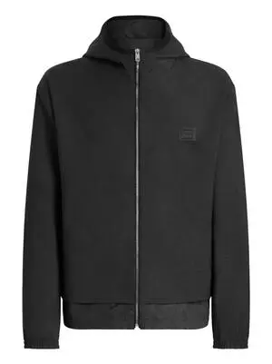 Dolce & Gabbana Zip-up Hooded Jacket - Grey
