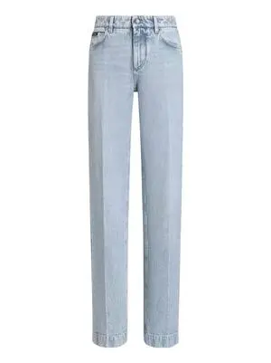 Dolce & Gabbana Straight-leg Jeans - Blue
