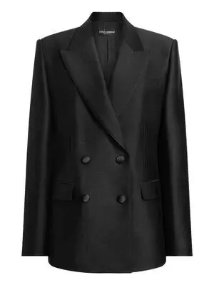 Dolce & Gabbana Double-breasted Blazer - Black