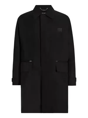 Dolce & Gabbana Single-breasted Trench Coat - Black