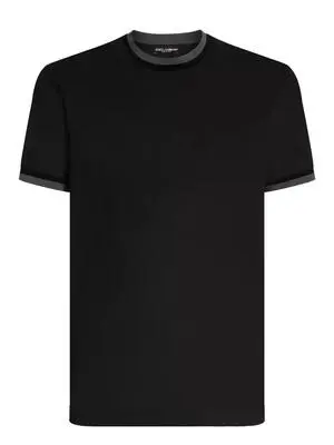 Dolce & Gabbana Short Sleeve T-shirt - Black