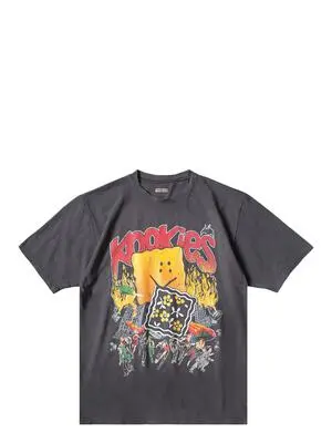 Kapital Jersey Crew T-shirt - Black