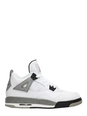 JORDAN 4 Retro Og Bg Cement Sneakers - White