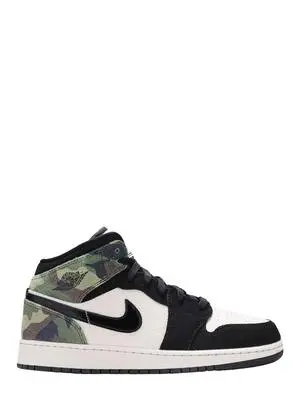 JORDAN 1 Mid Se Gs Sneakers - Black