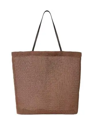 THE ROW Barn Tote Bag Acero Ans - Tan