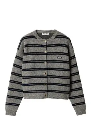 MIU MIU Shetland Knit Cardigan