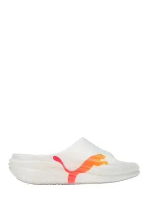 PUMA Unwind Nitro Cat Active Sandal - Puma White/sun Stream/sunset Glow