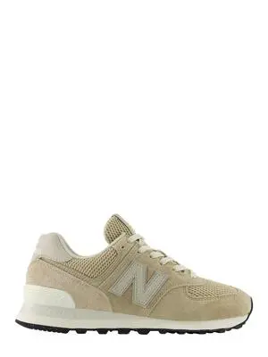 NEW BALANCE 574 Sneakers - Beige With Nb White