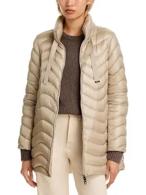 Herno Quilted Coat - Chantilly
