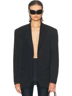 Balenciaga Tailored Jacket - Black