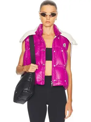 Moncler Pario Vest - Wild Aster