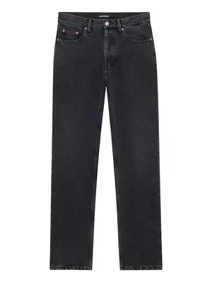 Saint Laurent Mick Straight-leg Jeans - Grey