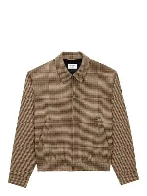 SAINT LAURENT Puppytooth Jacket