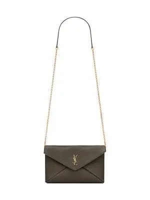 SAINT LAURENT Saint Laurent Small Cassandre Chain Pouch