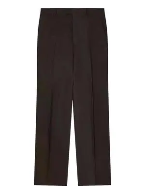 Emporio Armani Pleated Trousers - Brown