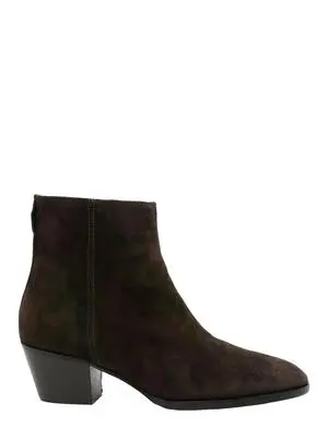 EVALUNA 50mm Suede Ankle Boots