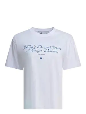 SEMPER Quote-print T-shirt - White