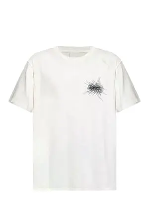 MARANT Honore Embroidered Short-sleeved T-shirt - White