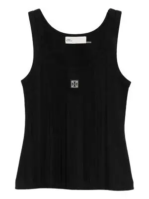 Tory Burch Scoop Tank - Black