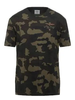 AERONAUTICA MILITARE T-shirt Military Size Cotton - Green