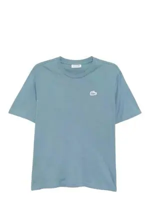 Lacoste Crocodile Print Jersey T-shirt - Blue