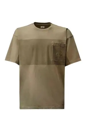 C.P. COMPANY Pocket Panelled T-shirt - Brown