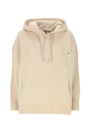 Fiorucci Angel Embroidered Hoodie - Neutrals