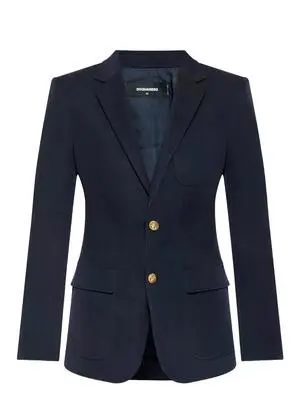 Dsquared2 Single-breasted Blazer - Blue