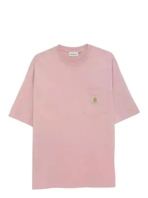 Carhartt Work In Progress Hudson Pocket T-shirt - Pink