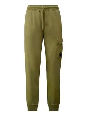 C.P. COMPANY Cargo Drawstring Track Pants - Green
