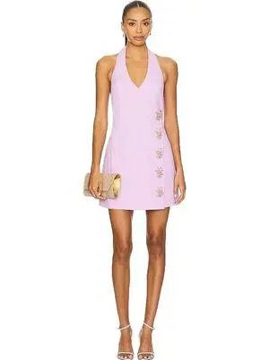 THE WOLF GANG Inka Mini Vest Dress - Lavender