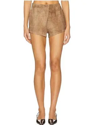 Sprwmn Dolphin Shorts - Sepia