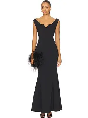 MOTHER OF ALL Avery Maxi Sleeveless Dress - Black