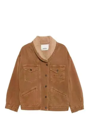 Isabel Marant Pimia Denim Jacket - Brown