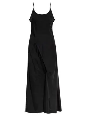 Vetements Draped Asymmetrical Dress - Black